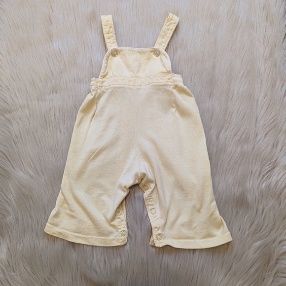 Vintage | Bottoms | Vintage Togalongs Pale Yellow Cotton Overalls Size ...